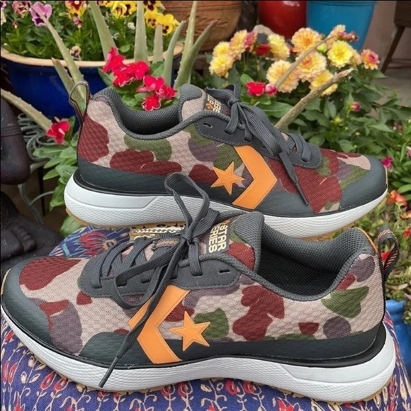 Converse | Shoes | New Converse X Tinker Hatfield Star Series Rn Ox Camo Low Top Sneakers | Poshmark